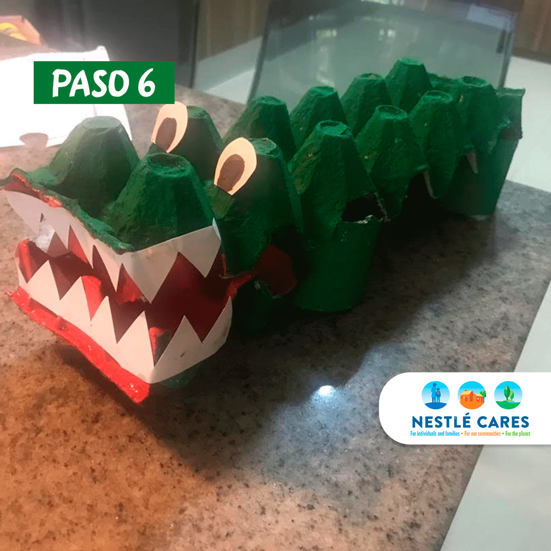 Aprende a hacer este divertido cocodrilo | Nestlé Venezuela
